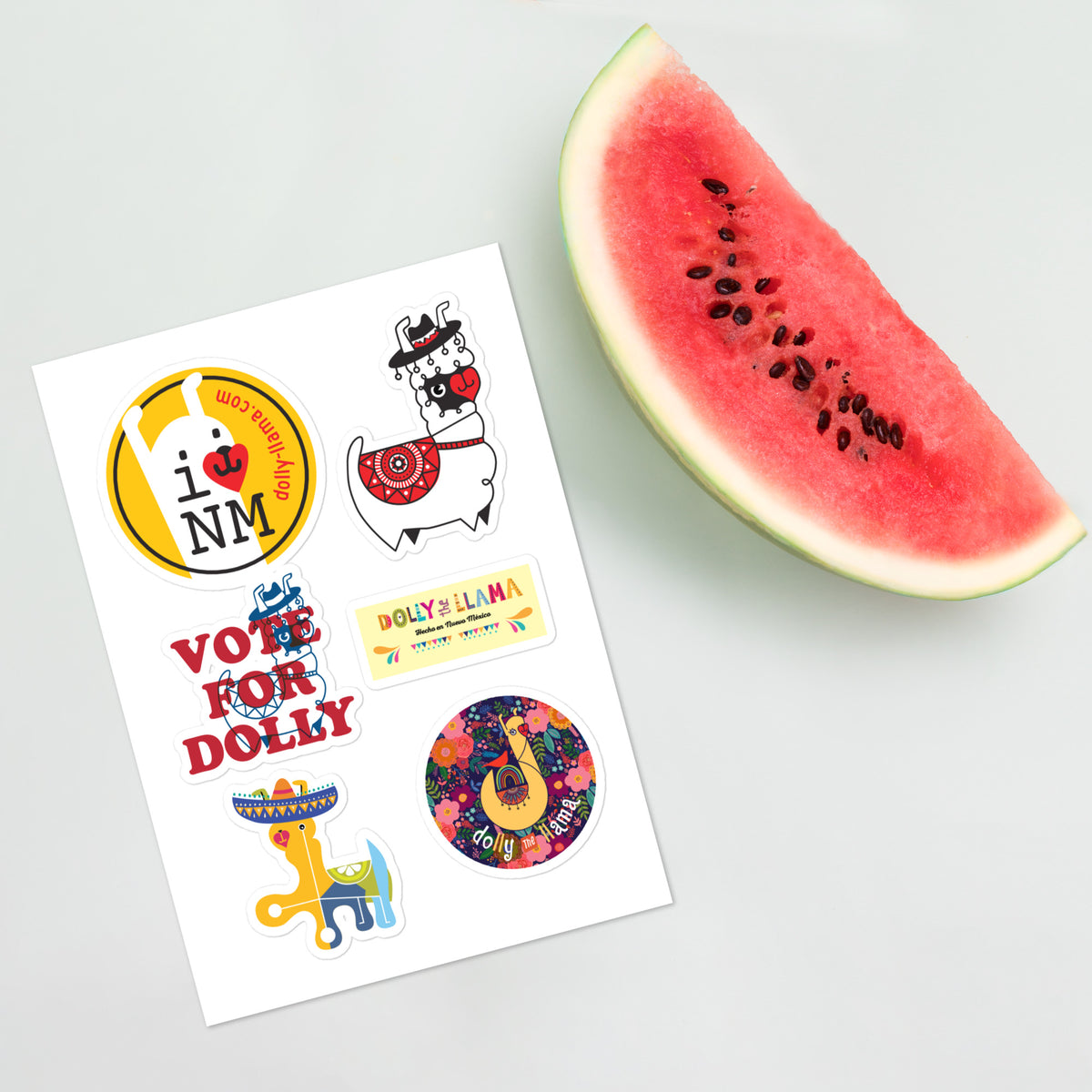 Dolly Sticker sheet #1 – Weliver Fine Art